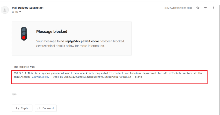 How to Set up a No-Reply Email with a Custom Rejection Message in Google Workspace | Pawa IT ...