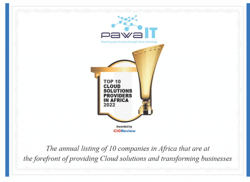 CIOReview Recognizes Pawa IT As One of The Top 10 Cloud Solutions ...